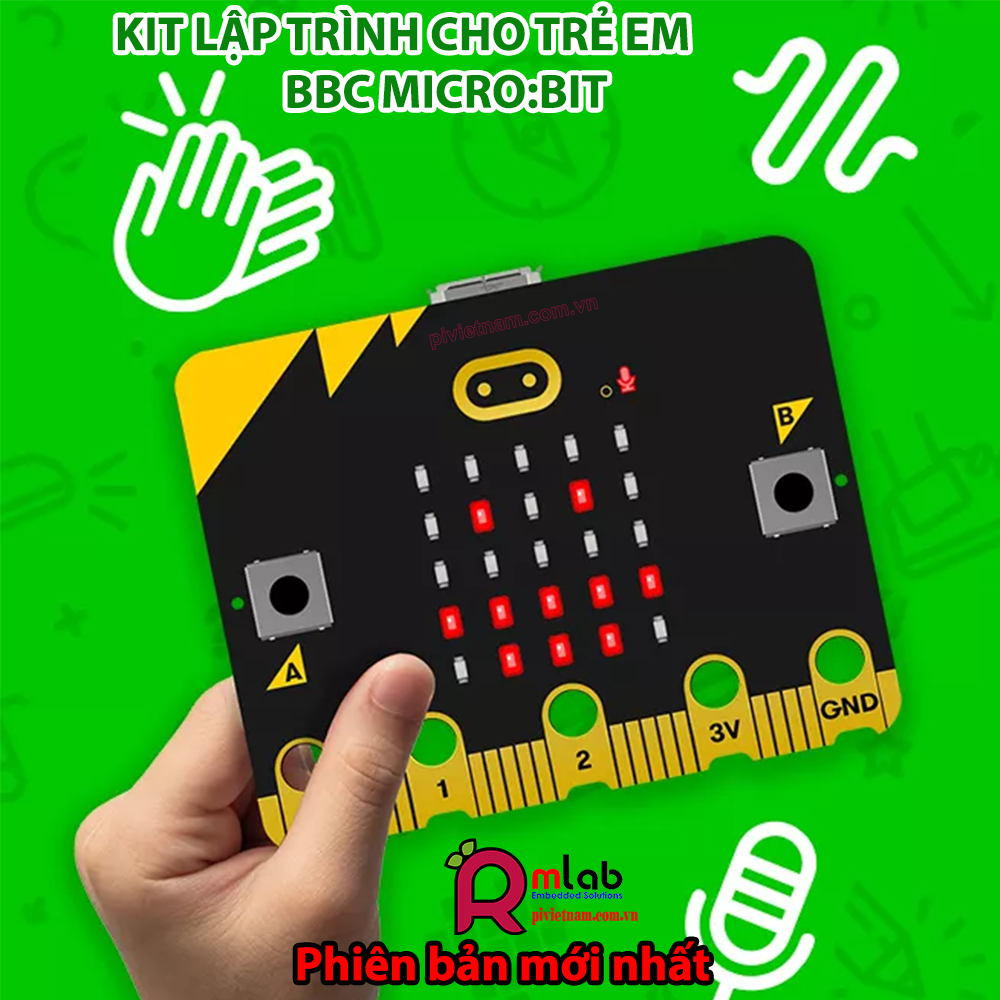 Kit lập trình STEM cho trẻ em BBC micro:bit V2